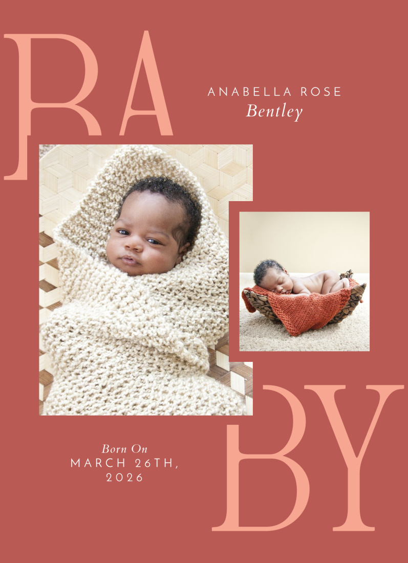 Editorial Baby | Baby & Kids Card | WHCC
